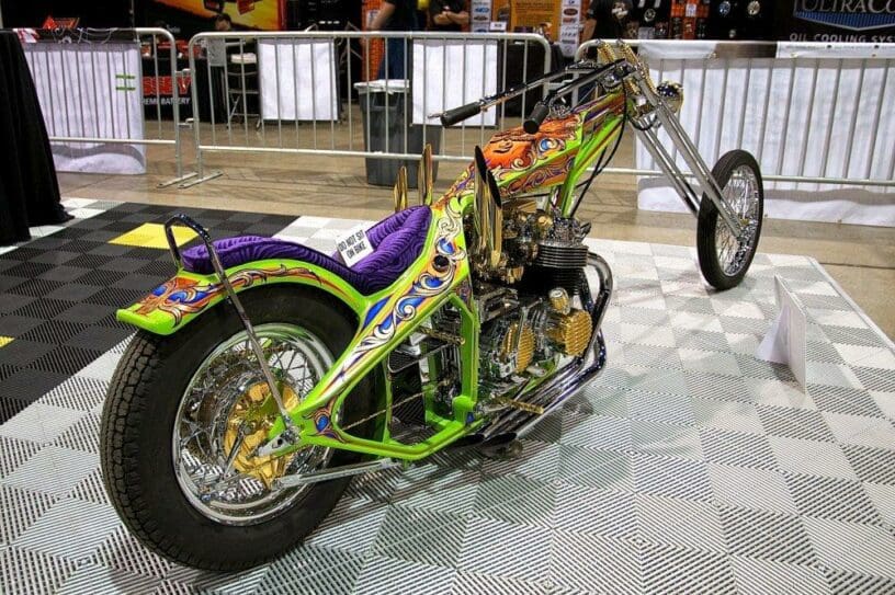 Freight Train 2 built by Classic Kustom Cycles of U.S.A.