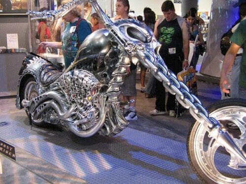 Ghost Rider built by Movie Bikes of U.S.A.