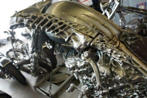 Ghost Rider built by Movie Bikes of U.S.A.