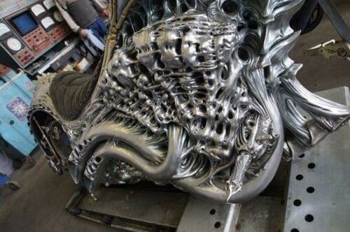 Ghost Rider built by Movie Bikes of U.S.A.