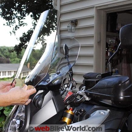 Madstad Windshield Review - webBikeWorld