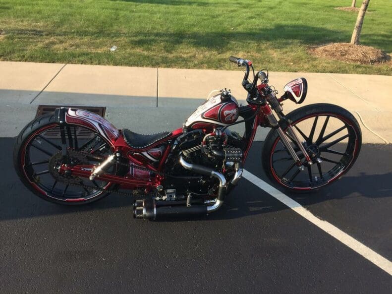 72 Style Sporty built by Garage Built Bikes of U.S.A.