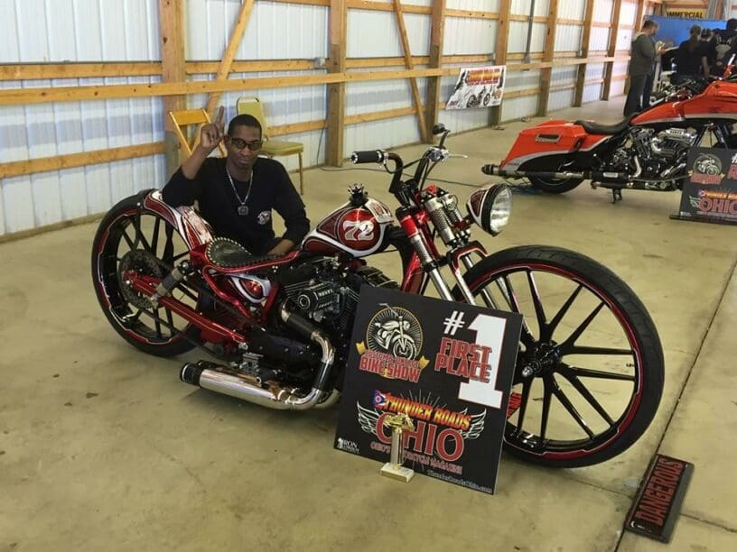 72 Style Sporty built by Garage Built Bikes of U.S.A.