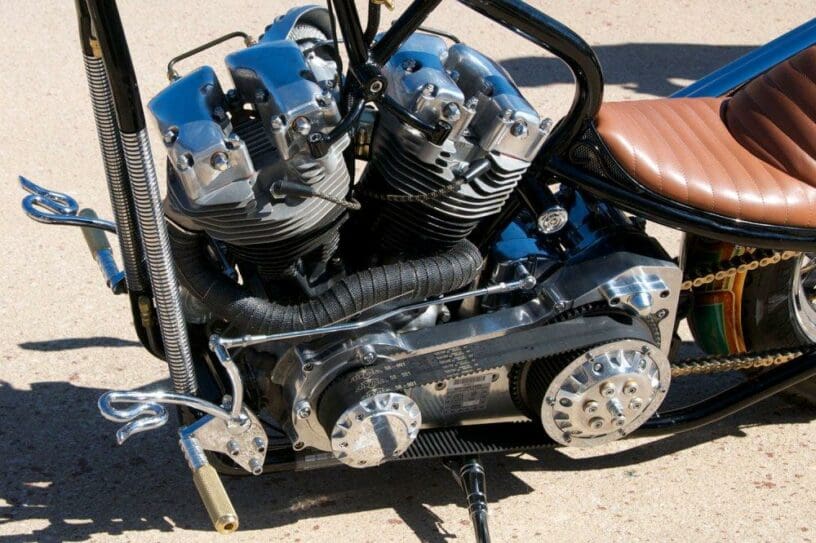 Long Bike built by Chaos Cycle of U.S.A.