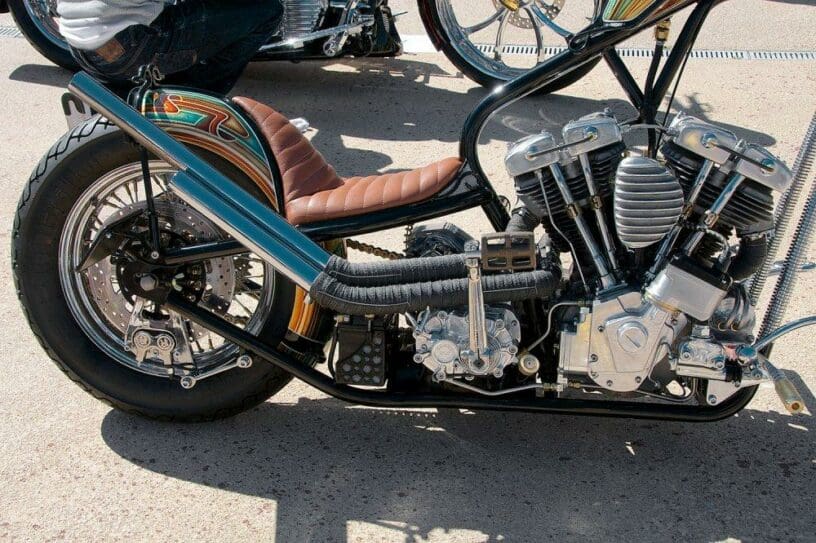 Long Bike built by Chaos Cycle of U.S.A.