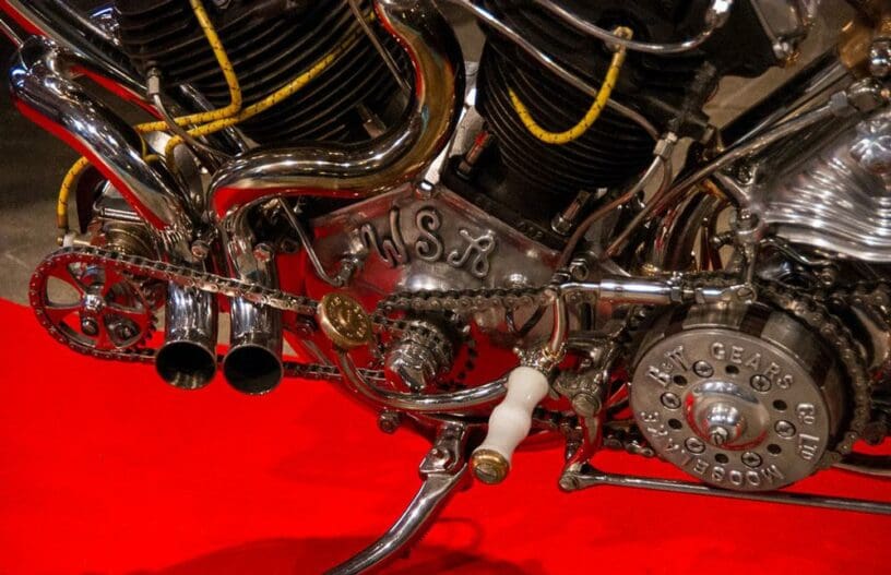 WSA Motorcycle built by Garage Built Bikes of Finland