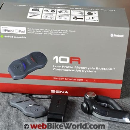 Sena 10R Review - webBikeWorld