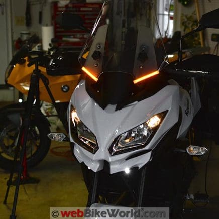 AdMore Amber LED Array Review - webBikeWorld