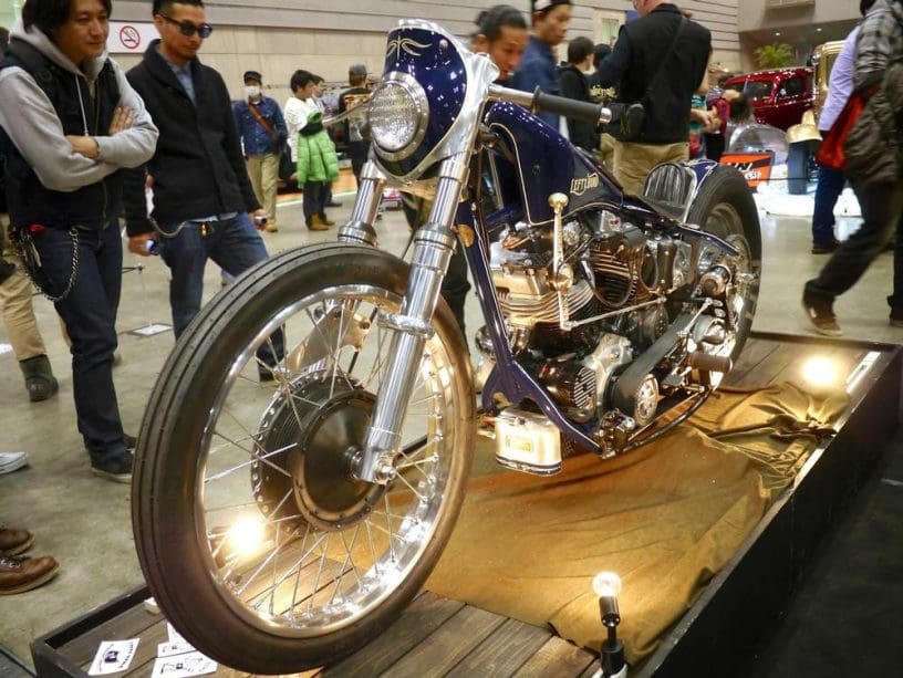 Lefty Bond built by Garage Built Bikes of Japan