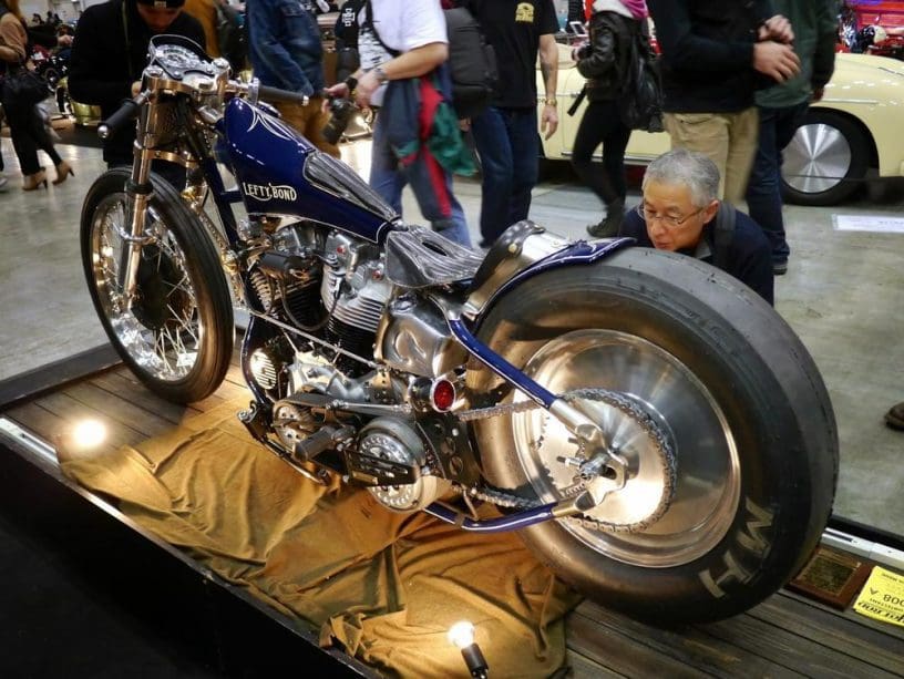 Lefty Bond built by Garage Built Bikes of Japan