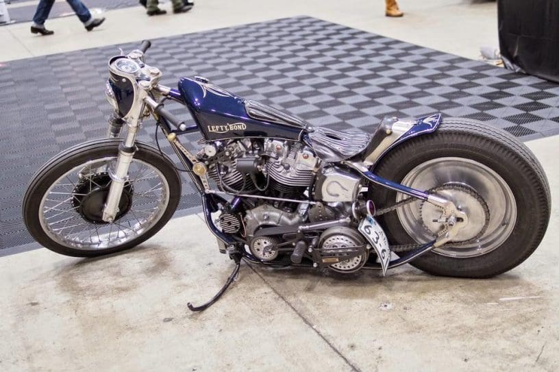 Lefty Bond built by Garage Built Bikes of Japan
