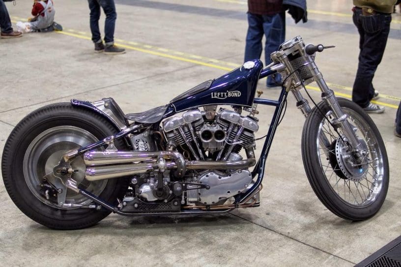 Lefty Bond built by Garage Built Bikes of Japan