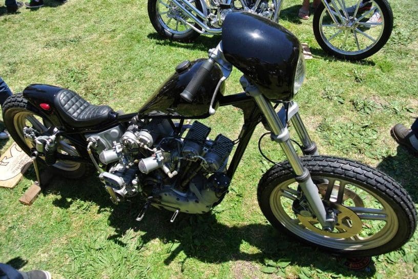 The Black Bike built by Mullins Chain Drive of U.S.A.