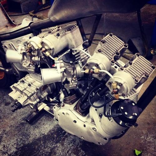 The Black Bike built by Mullins Chain Drive of U.S.A.