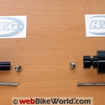 R&G Swingarm Sliders Review - webBikeWorld