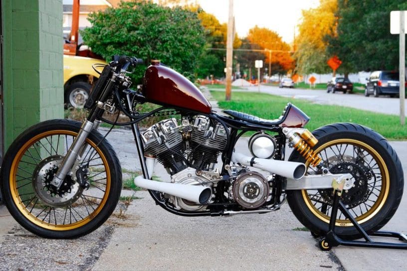 Hammer of God 76 FLH built by Church of Choppers - Jeff Wright of U.S.A.