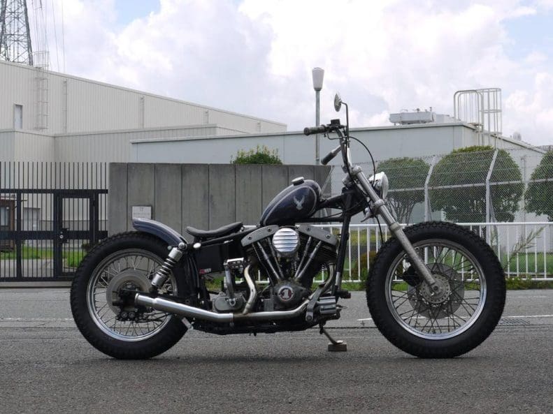 Kuts 78 Shovel built by Kuts Sycle of Japan