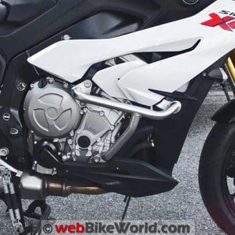 BMW S1000XR Engine Guards Review - webBikeWorld