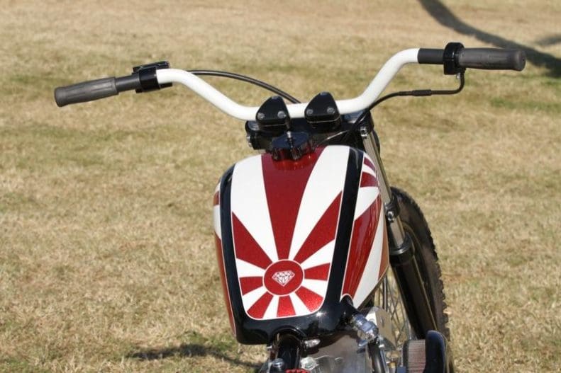 Spade built by Blings Cycles of U.S.A