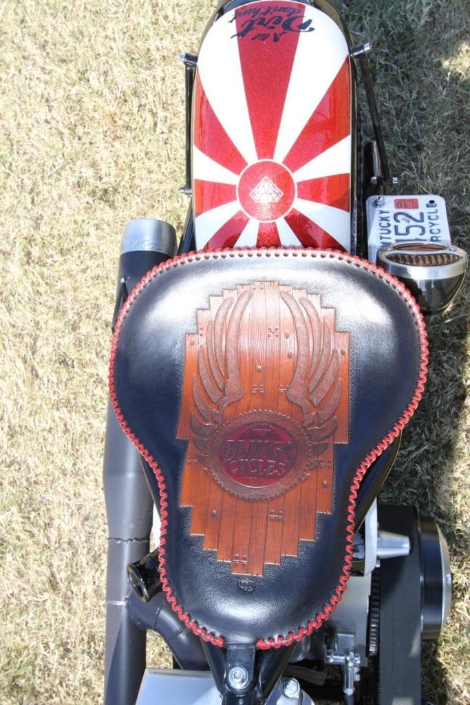 Spade built by Blings Cycles of U.S.A