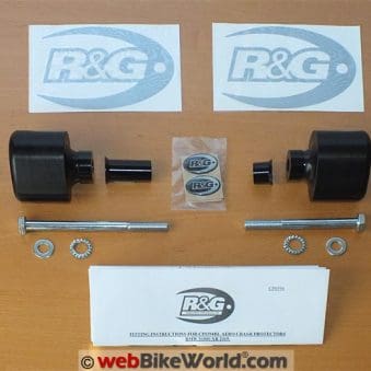 R&G Racing Aero Frame Sliders Review - webBikeWorld