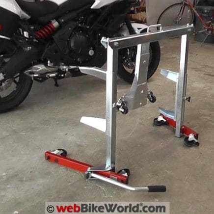 Acebikes U-Turn Motor Mover Motorcycle Dolly Review - webBikeWorld