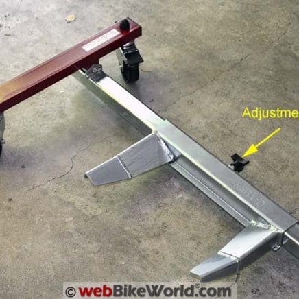 Acebikes U-Turn Motor Mover Motorcycle Dolly Review - webBikeWorld