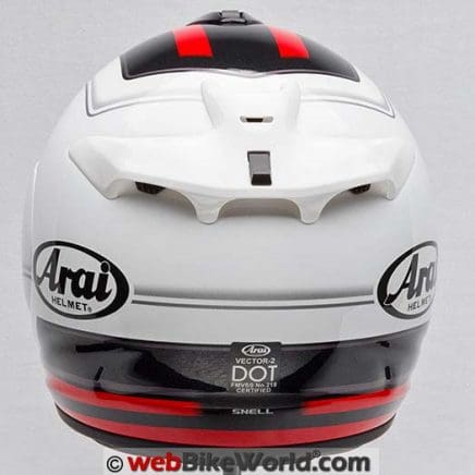 Arai Vector 2 Owner Report Helmet Review - webBikeWorld