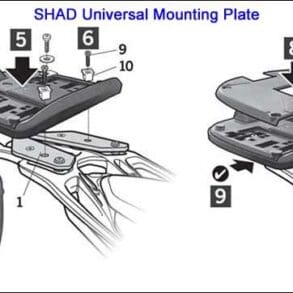 SHAD Top Master Mounting Kit - webBikeWorld