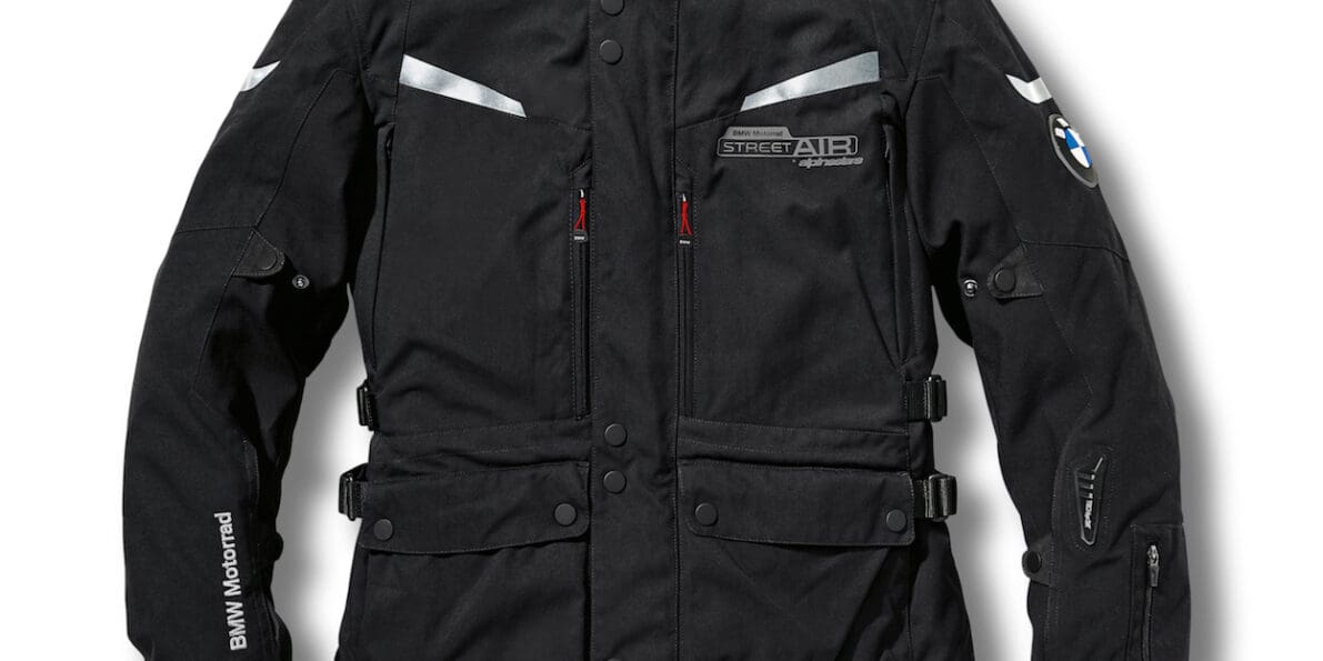 BMW launches airbag jacket - webBikeWorld