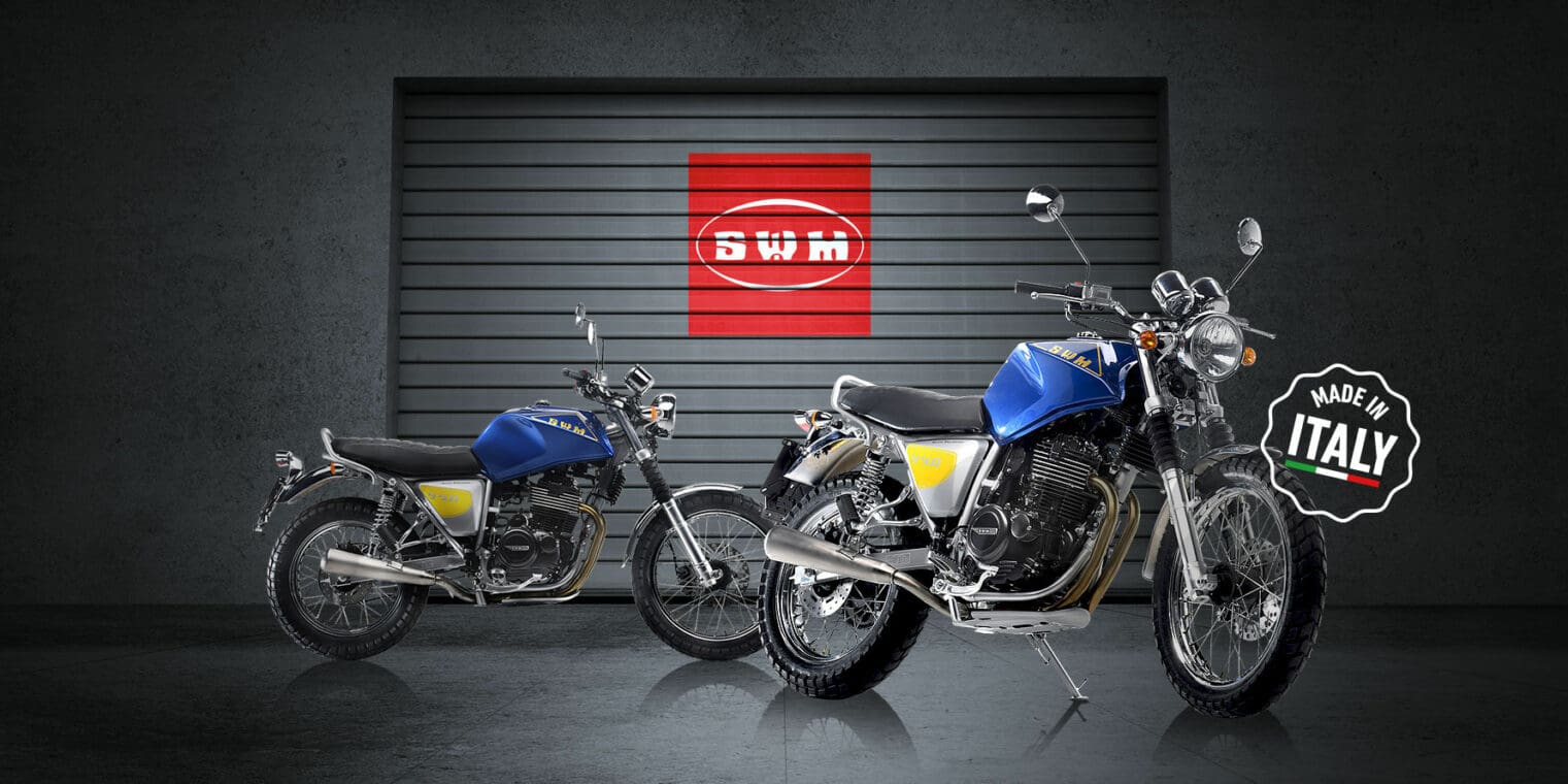 Retro SWM Gran motorcycles arrive - webBikeWorld