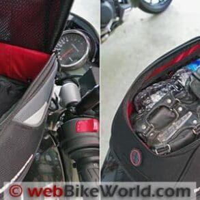 SW-Motech Bags-Connection EVO Daypack Tank Bag Review - webBikeWorld