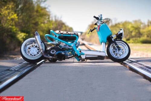 Barebones Hunter Scooters arrive - webBikeWorld