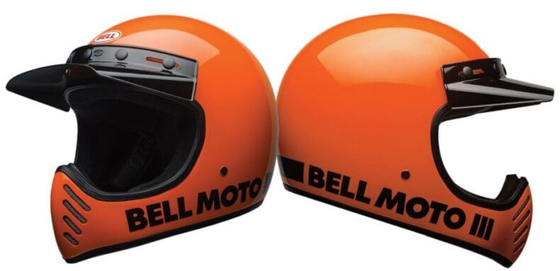 Bell adds retro Moto 3 helmet - webBikeWorld