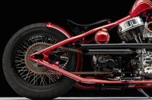 Cali-Custom Panhead built by Chassis Design Company of U.S.A.