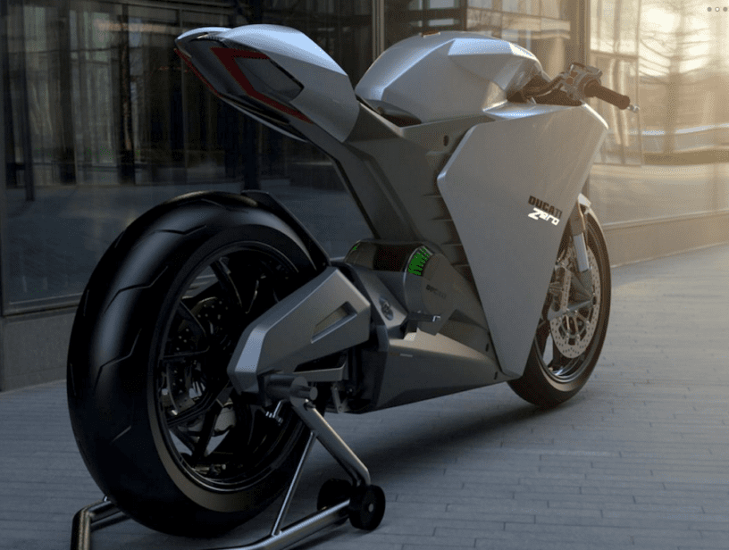 Ducati Zero electric design concept - webBikeWorld