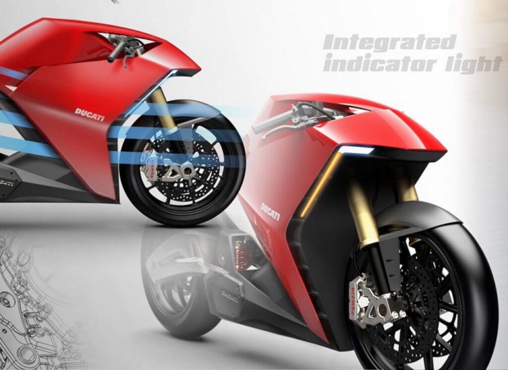 Ducati Zero electric design concept - webBikeWorld