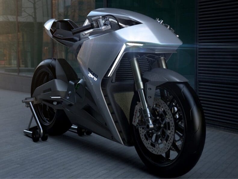 Ducati Zero electric design concept - webBikeWorld