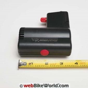 MotoPumps Air Shot Review - webBikeWorld