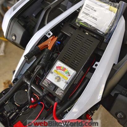 Motorcycle Battery Tester Review - webBikeWorld