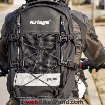 Kriega R25 R35 Backpack Review - webBikeWorld