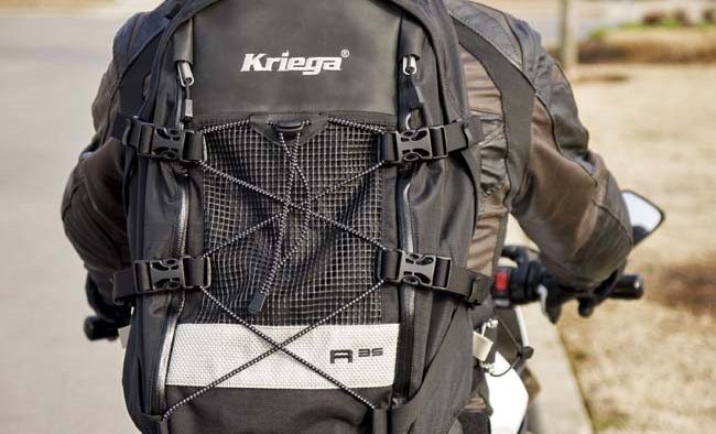 Kriega R25 R35 Backpack Review - webBikeWorld