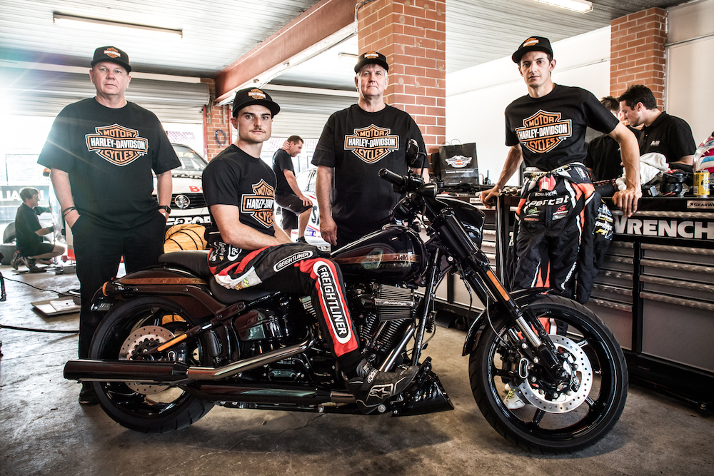 Supercars team goes Harley - webBikeWorld