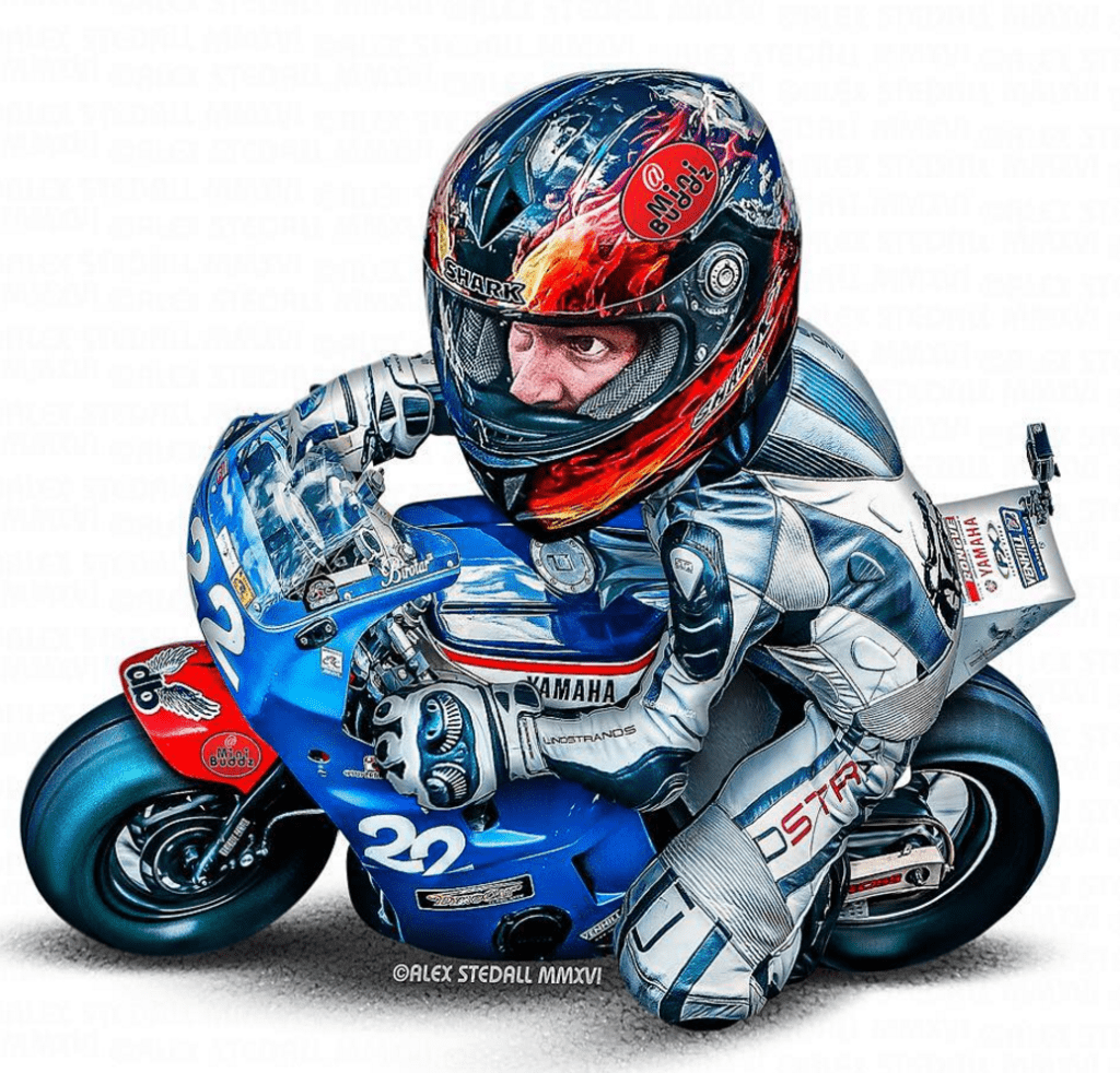 Badass Motorcycle Art by MiniBuddz - webBikeWorld