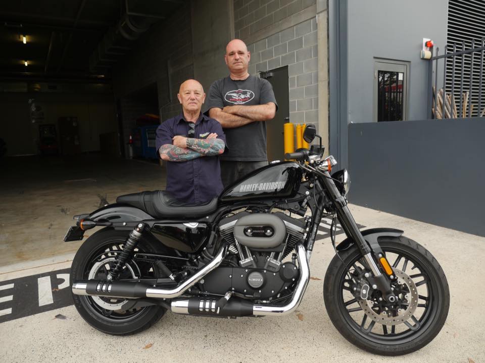 Win an Angry Harley Roadster for the homeless - webBikeWorld