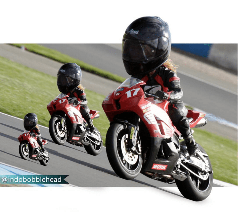 Badass Motorcycle Art by Indobobblehead - webBikeWorld