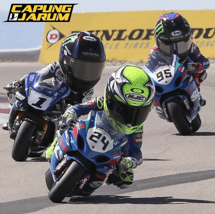 Badass Motorcycle Art by Bobblehead Racing - webBikeWorld