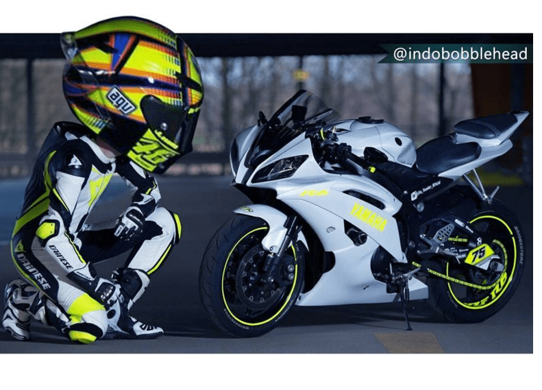 Badass Motorcycle Art by Indobobblehead - webBikeWorld