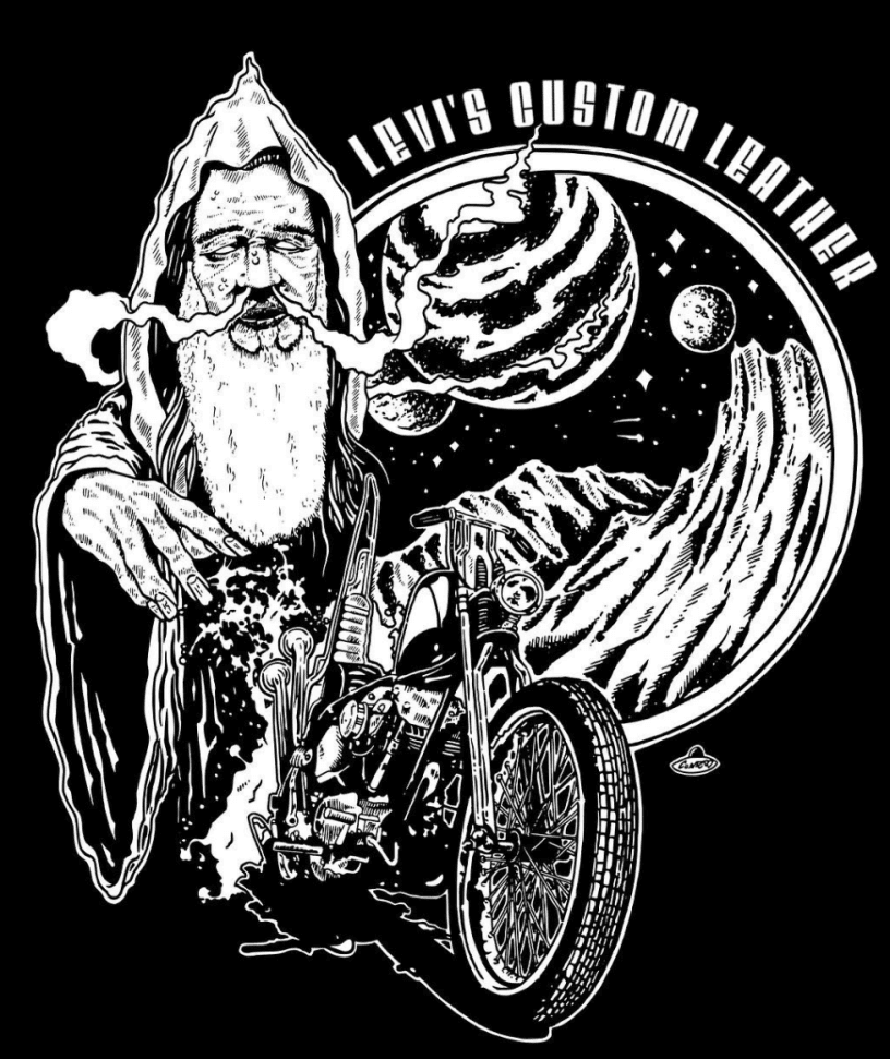 Badass Motorcycle Art - Donny Conrad - webBikeWorld