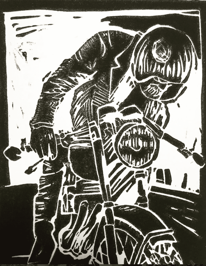 Badass Motorcycle Art by Artbikeart - webBikeWorld